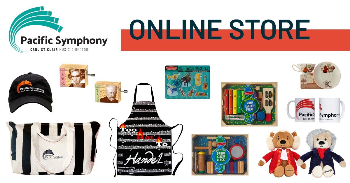 Pacific Symphony Online Store